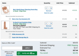 Adam and Eve Free Shipping & Coupons 50% off Welcome Kit -RTCW